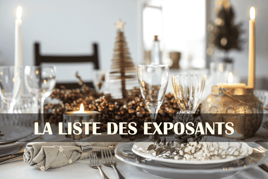 Liste des exposants 2025 - Salon Saveurs des Plaisirs Gourmands